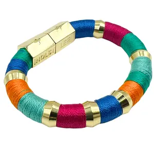 HOLST+LEE Colorblock Bangle Bracelet - Secret Garden