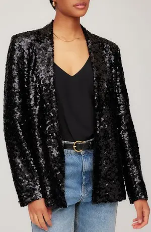 Fifteen Twenty Loretta Sequin Blazer