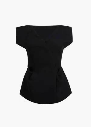 Khaite Wrap Blouses