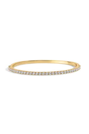 ELECTRIC PICKS Hidden Gems Bangle Bracelet - Gold