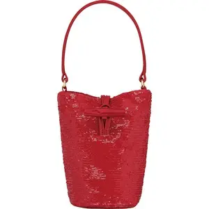 Longchamp Le Roseau Sparkling Bucket Bag