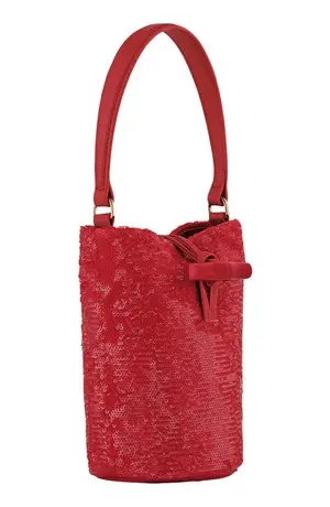 Longchamp Le Roseau Sparkling Bucket Bag