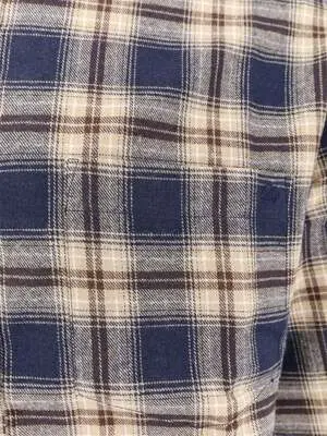 DUNST Flannel Shirt - Blue