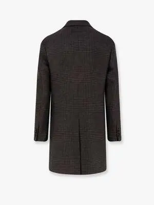 Zegna Wool Double-breasted Coat