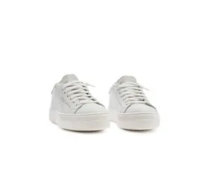 P448 Thea Platform Sneakers - White/metallic
