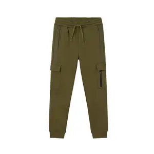 MAYORAL Contrast Joggers - Olive Green