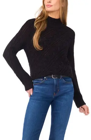 Halogenr Mock Neck Knitwear For Women