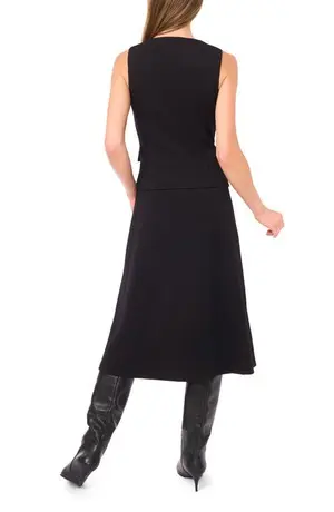Halogen Vest Midi Dress