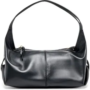 Dolce Vita Leather Shoulder Bag - Black