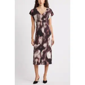 Nordstrom Print Midi Dress