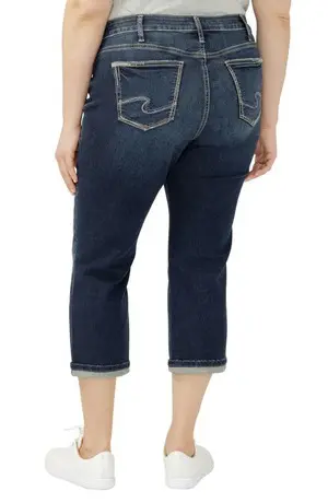SILVER JEANS CO. Suki Capri Jeans - Florida