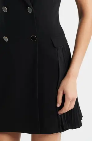 Sam Edelman Pleated Blazer Dress