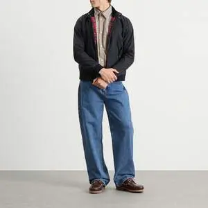 Barbour X Baracuta Porton Wax Jacket - Navy