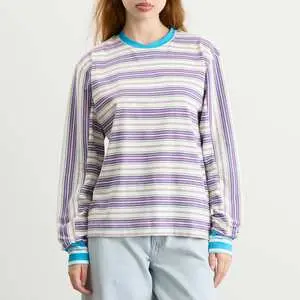 FRUITY BOOTY Stripe Long Sleeve Top