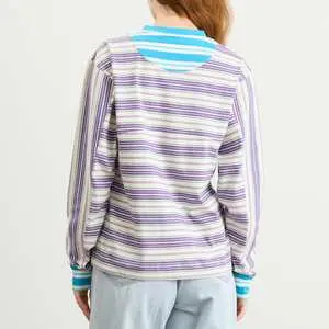 FRUITY BOOTY Stripe Long Sleeve Top