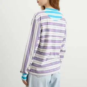 FRUITY BOOTY Stripe Long Sleeve Top