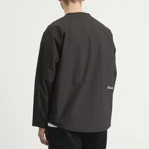 WTAPS Scout 01 Broadcloth Collarless Shirt