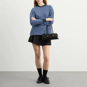 FRUITY BOOTY Stripe Long Sleeve Top