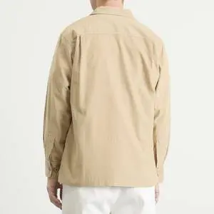 Universal Works Fine Cord Fatigue Overshirt - Sand