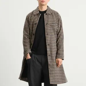 Universal Works Cortina Tweed Long Swing Coat