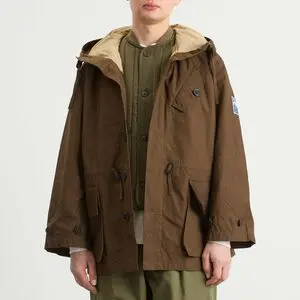 Universal Works British Waxed Cotton Boston Parka Jacket