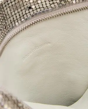 Rabanne Pixel Tube Shoulder Bag - Silver
