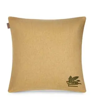 Etro Wool-blend Embroidered Gombo Cushion