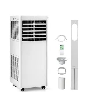 GOUUN 4-in-1 8000 Btu Portable Air Conditioner With Fan And Dehumidifier - White