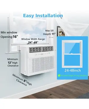 COWSAR Window Air Conditioners With 10000 Btu Capacity