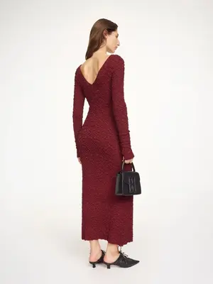 BY MALENE BIRGER Venus Maxi Dress - Cabernet