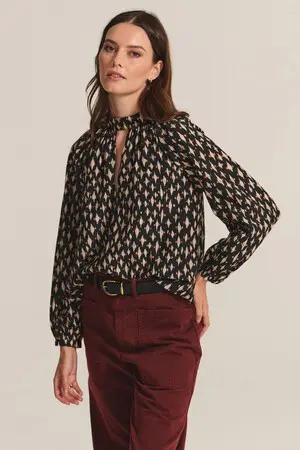 Velvet By Graham & Spencer Keyhole Blouses