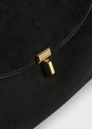 TOTÊME T-lock Suede Satchel