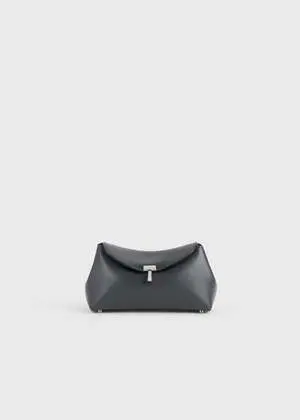 TOTEME Mini T-lock Leather Clutch