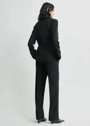 TOTEME Cinched Pocket Jacket - Black