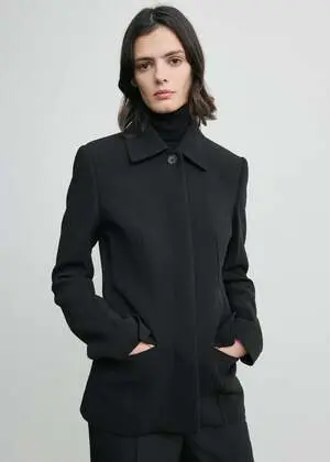 TOTEME Cinched Pocket Jacket - Black