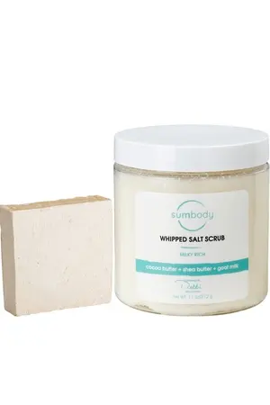 SUMBODY Milky Rich Soap &amp Scrub Bundle - Natural