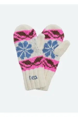 Sea Mavis Mittens - Red