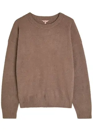 Eberjey Recycled Bouclé Relaxed Fit Sweatshirt