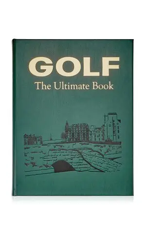 GRAPHIC IMAGE Golf: The Ultimate Book Hardcover Book - Green