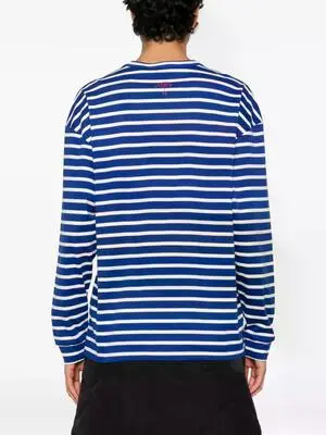Plan C Striped Pocket T-shirt