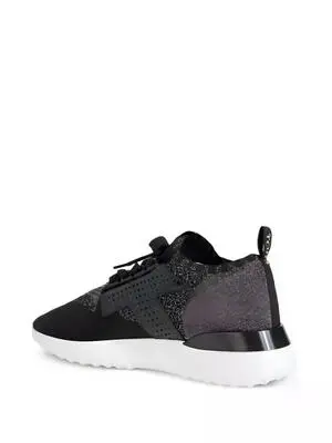 TOD'S Panelled Sneakers - Black