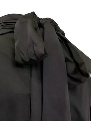 ACTUALEE Rose-detail High-neck Dress