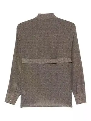 Antonelli Firenze Belted Long Sleeve Top