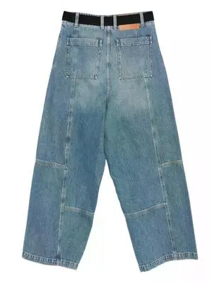 Plan C Belted Jeans