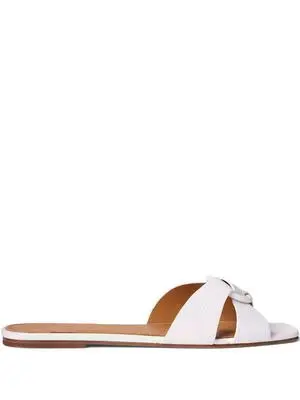 Polo Ralph Lauren Debossed-logo Flat Sandals