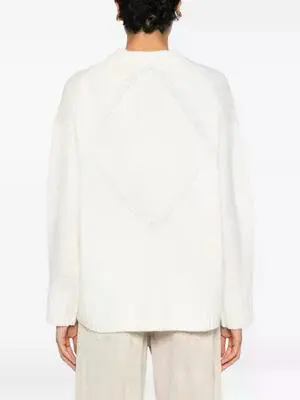 Loulou De Saison Crew-neck Sweater - Neutrals