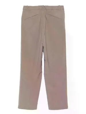 GOLDWIN Pleated Trousers - Brown
