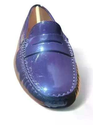 TOD'S Gommino Patent-finish Loafers