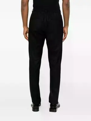 Tagliatore P-newman Drawstring Trousers - Black