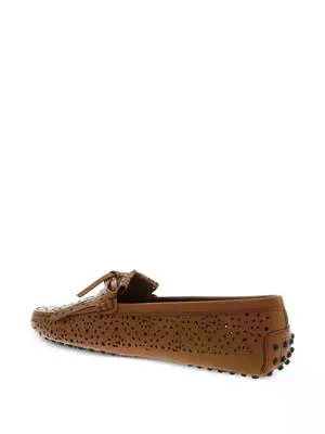 TOD'S Perforated Tasselled Loafers